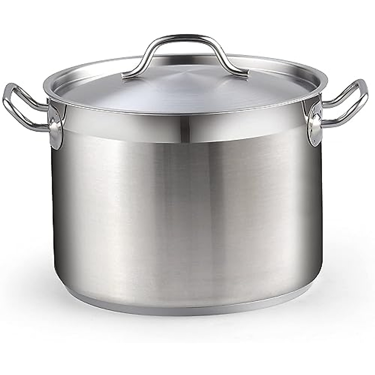Cooks Standard Stockpots Stainless Steel, 8 Quart Professional Grade Stock Pot with Lid, Silver