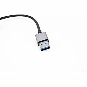 USB 3.1 to Ethernet Adapter with Cooling Vents for Laptop, Mac, Nintendo Switch, by Pacroban