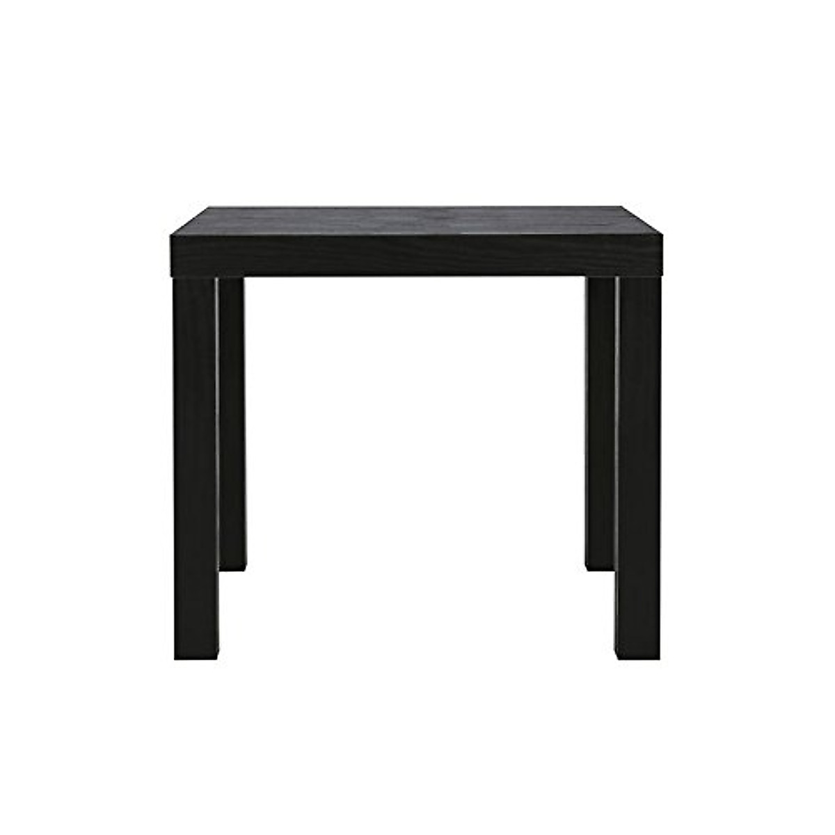 Ameriwood Home Parsons Black End Table - Modern & Sturdy