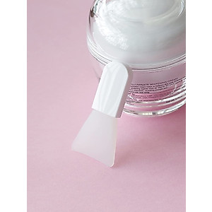 Face Mask Applicator Brushes, Mini Makeup Spatula Portable Beauty Tools Set for Facial Mud, Cosmetic Mask, Facial Clay, Eye Mask, Body Lotion, Body Butter, Serum, Cream. 3PCS Soft Silicone Brush Suit