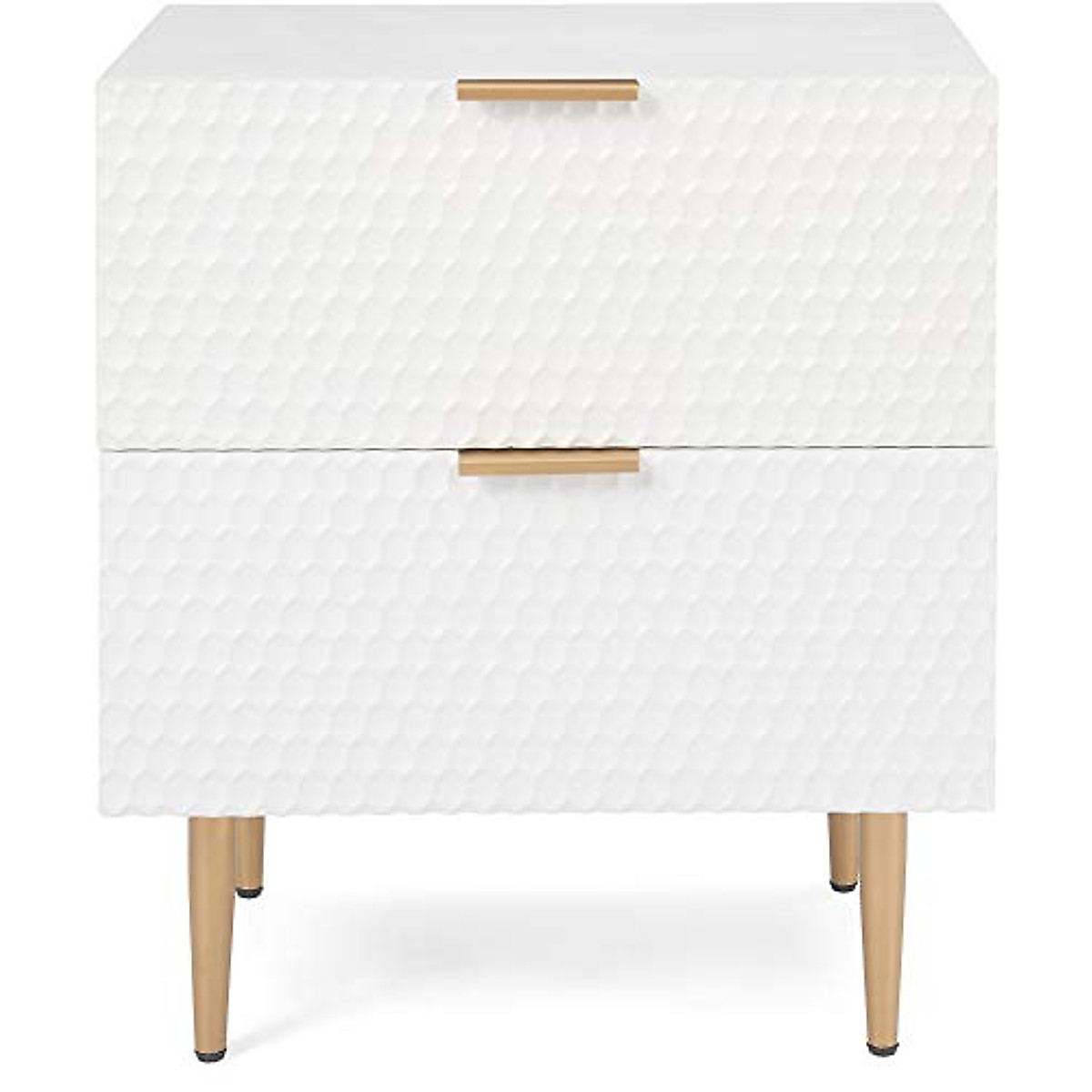 Amazon Brand – Rivet Kingston Modern Dresser 19.69"W, White