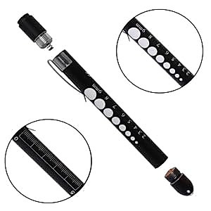 Pocketman LED Pen Light Torch Flashlight Penlights Lightweight Light Portable Single Mode Lamp for Lighting