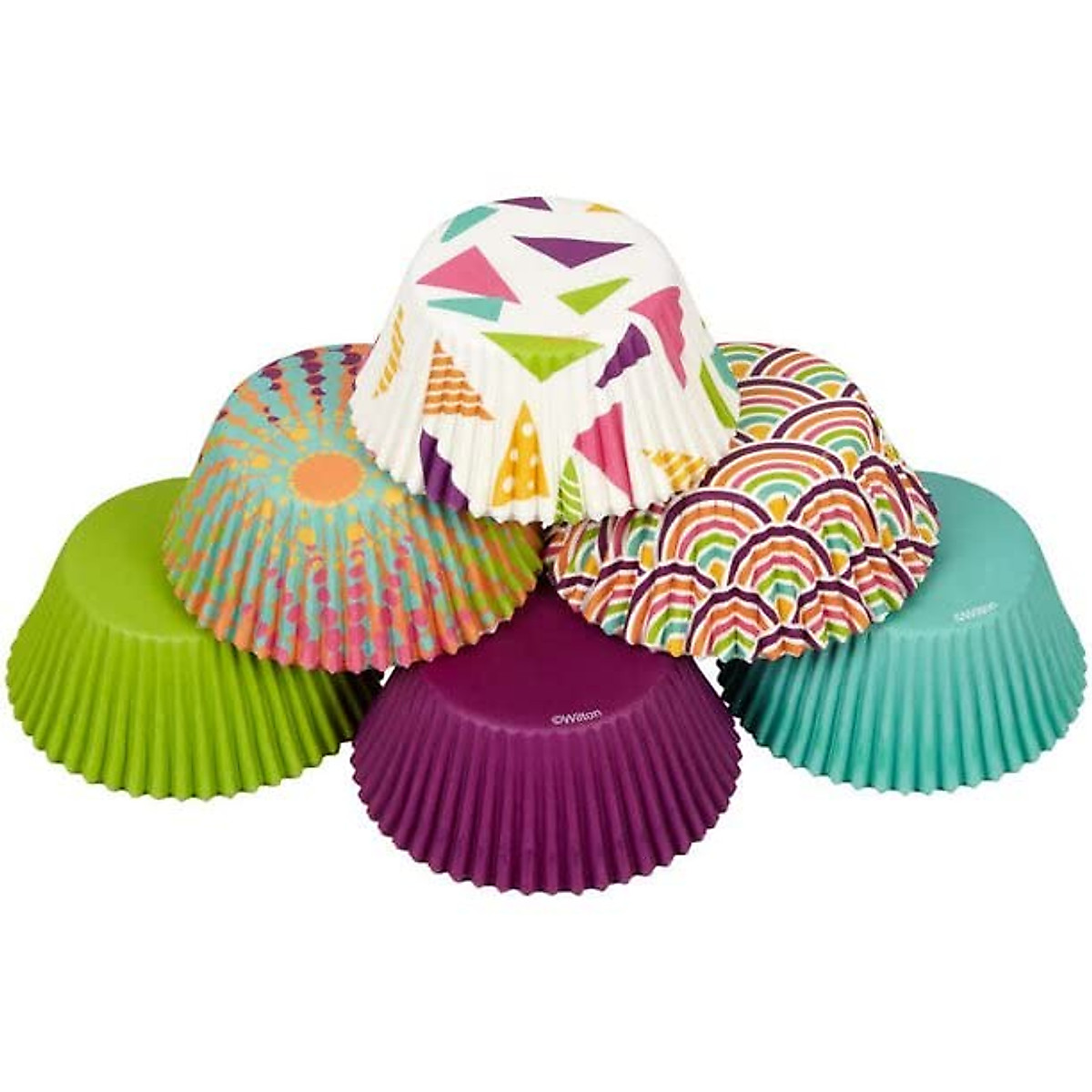 Wiltons Citrus Circles Standard Baking Cups - 150ct