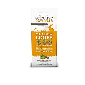 Supreme Petfoods Selective Naturals Meadow Loops For Rabbits 2.8Oz (Pack Of Four)