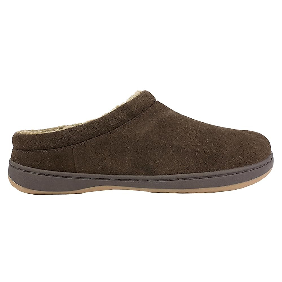 Tempur-Pedic Mens Arlow Scuff Casual Slippers Casual - Brown - Size 9 D