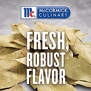 McCormick Culinary Whole Bay Leaves, 2 oz - One 2 Ounce Container of Dried Bay Leaves for Cooking, Perfect Spice for Stews and Marinades