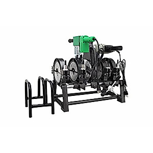 INTSUPERMAI Pipe Fusion Welder 4 Clamps Electric Tube Butt Fusion Machine Pipe Welding Machine PP PE PB PVDF Butt Fusion Welding Machine 110V 2.48"-6.30" (63-160mm) with Digital Heating Plate