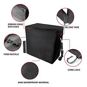 Gulabia Wall-Mounted Hose Reel Cover - Outdoor Garden Water Faucet Hanger - Protector From Dust, Rain, Snow and Sun - Fits Most Retractable Garden Hose Reels