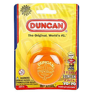 Duncan Genuine Imperial Yo-Yo Classic Toy - Orange