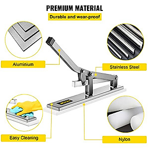 VEVOR Stone Crab Cracker with 2 Seafood Picks, Aluminum & Stainless Steel Construction Shellfish Shucker, Seafood Tools Set for Lobster and Crab Legs