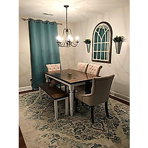 Dahey 2 Pack Galvanized Metal Wall Planter with Artificial Eucalyptus Farmhouse Decor Hanging Wall Vase Planters Flowers Holder for Country Rustic Home Wall Decor,Silver