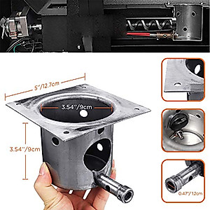 YAOAWE Fire Burn Pot and Hot Rod Igniter Kit Replacement Parts for Traeger and Most Pit Boss Pellet Grills, Compatible with Pellet Pro & Z Grills Wood Pellet Grill BBQ Smoker