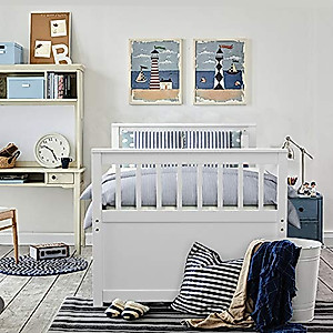 DORTALA Trundle Bed Twin Size, Wooden Daybed w/Trundle and 3 Storage Drawers, No Box Spring Required, Modern Captains Bed for Boys Girls Adults, Great for Bedroom, Guest Room (White, Twin)