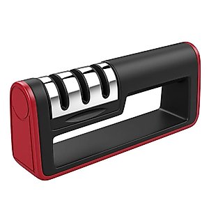 TSQ Professional Kitchen Knife Sharpener, Sharp and Practical, Tungsten Steel Blade, Diamond Grinding Wheel, Strong Effect, Detachable Grinding Head
