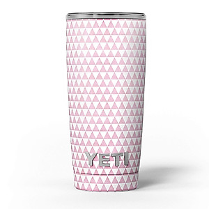Design Skinz The Micro Pink Polka Dots - Skin Decal Vinyl Wrap Kit Compatible with The Yeti Rambler Cooler Tumbler Cups
