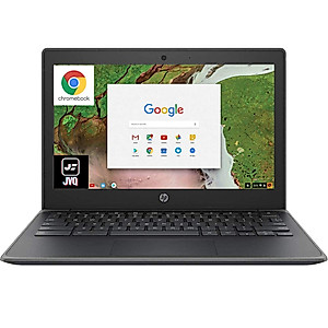 2022 Newest HP Chromebook 11A G8 Education Edition, 11.6" HD Display, AMD A4-9120C(up to 2.4GHz), 4GB Memory, 160GB Space(32GB eMMC+128GB Card), Webcam, USB-C, WiFi, Bluetooth, Chrome OS, JVQ MP