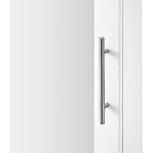 Crosley Furniture Savannah Wall Mounted Bathroom Mirror and Medicine Cabinet, White