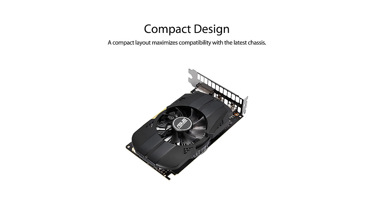 ASUS Phoenix RX 550 Graphics Card - Compact & Durable