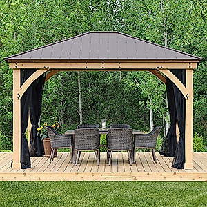 Yardistry 12' x 14' Meridian Mosquito Mesh Kit