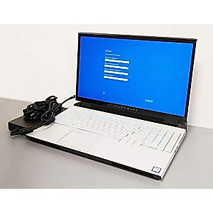 Dell Alienware Area 51M Laptop, 17.3 FHD (1920 x 1080) 144Hz G-Sync Tobii Eye, 9th Gen Intel Core i7-9700K, 32GB RAM, 1TB SSD 1TB SSHD, NVIDIA GeForce RTX 2060, Windows 10 Pro (White) (Renewed)