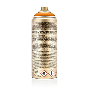 Montana Cans GOLD Spray Paint, 400ml, Shock Light Orange