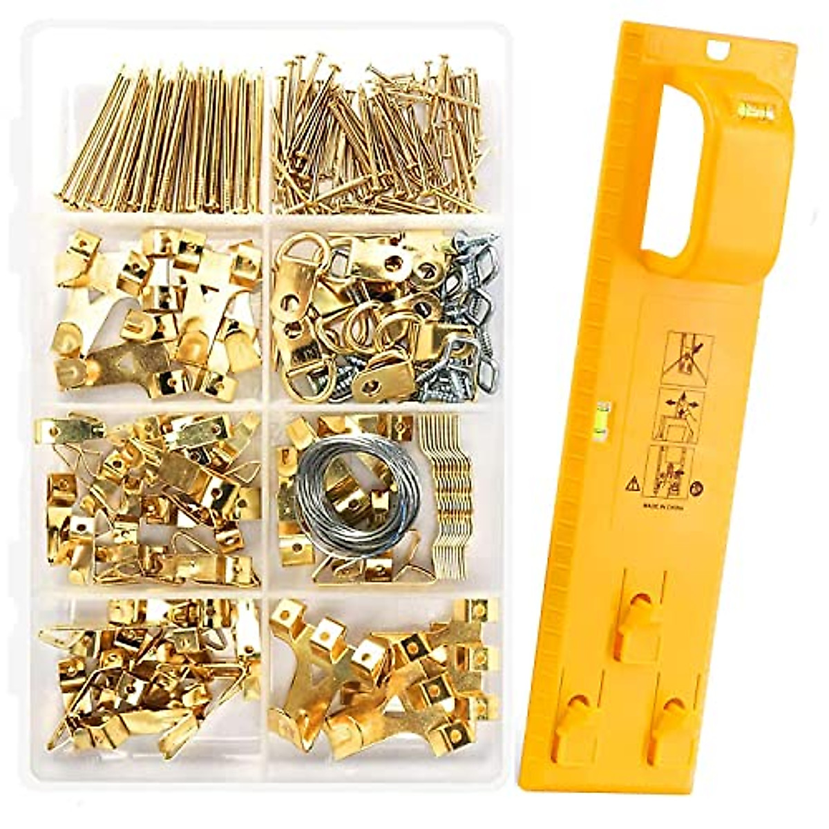 DEKAVA Picture Hanging Kit, Picture Frame Hanger Tool (Picture Hanging kit)