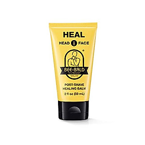 Bee Bald HEAL Post Shave Healing Balm & Bee Bald SHAVE Premium Shave Cream Bundled Together For Less!