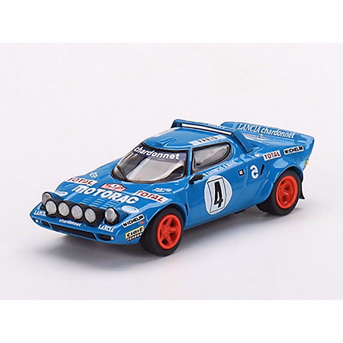 Lancia Stratos HF #4 Bernard Darniche - Alain Mahe Winner Monte Carlo Rally (1979) Limited Edition to 1200 Pieces Worldwide 1/64 Diecast Model Car by True Scale Miniatures MGT00504