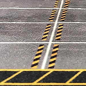 predolo Diecast Car Parking Lot, Mini Model Car Garage Scene Mat Underground Garage Mouse Pad /64 Scale Diecast Car Layout Tabletop Decor, Round Corner Mat