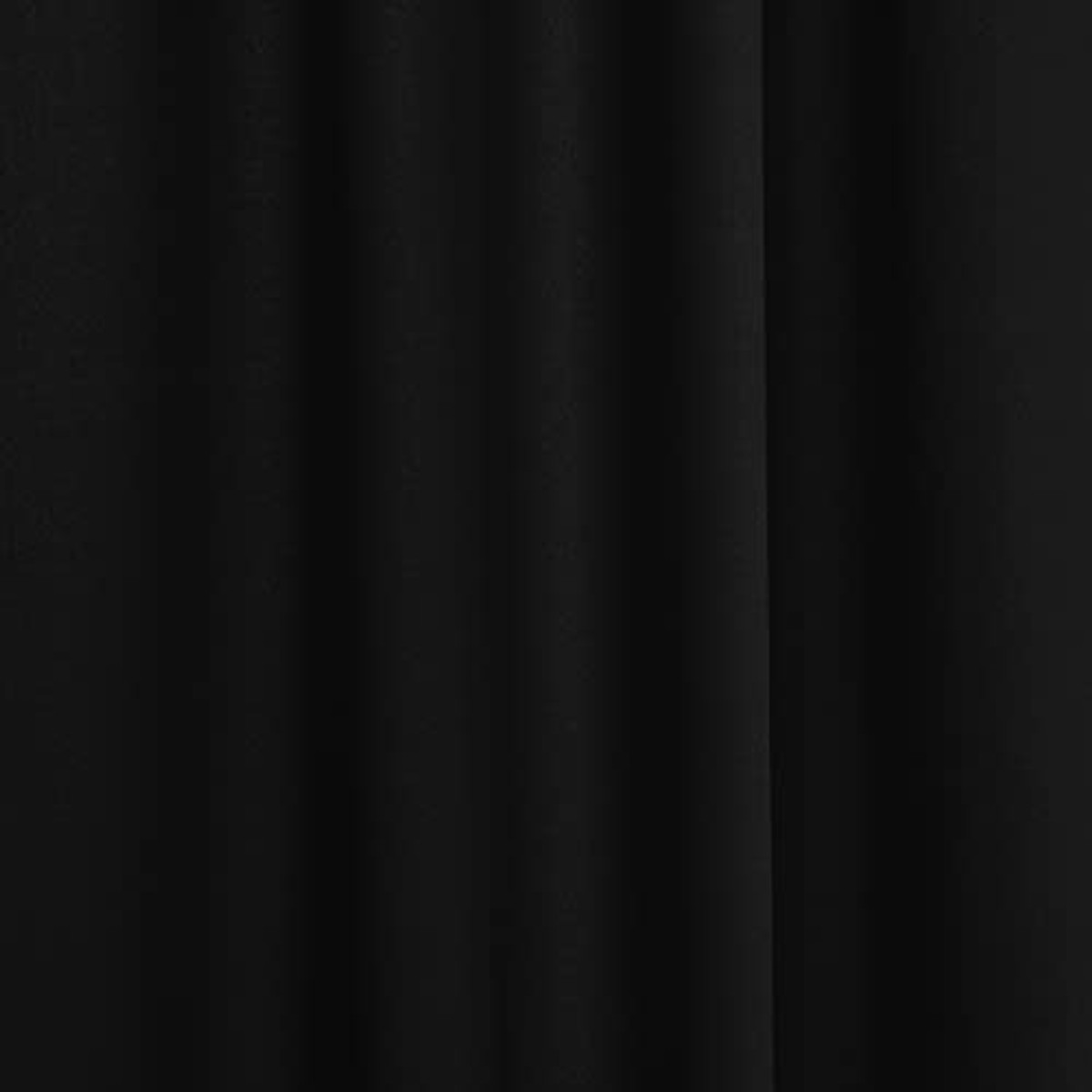 AK TRADING CO. 10 feet x 8 feet IFR Polyester Backdrop Drapes Curtains Panels with Rod Pockets - Wedding Ceremony Party Home Window Decorations - Black