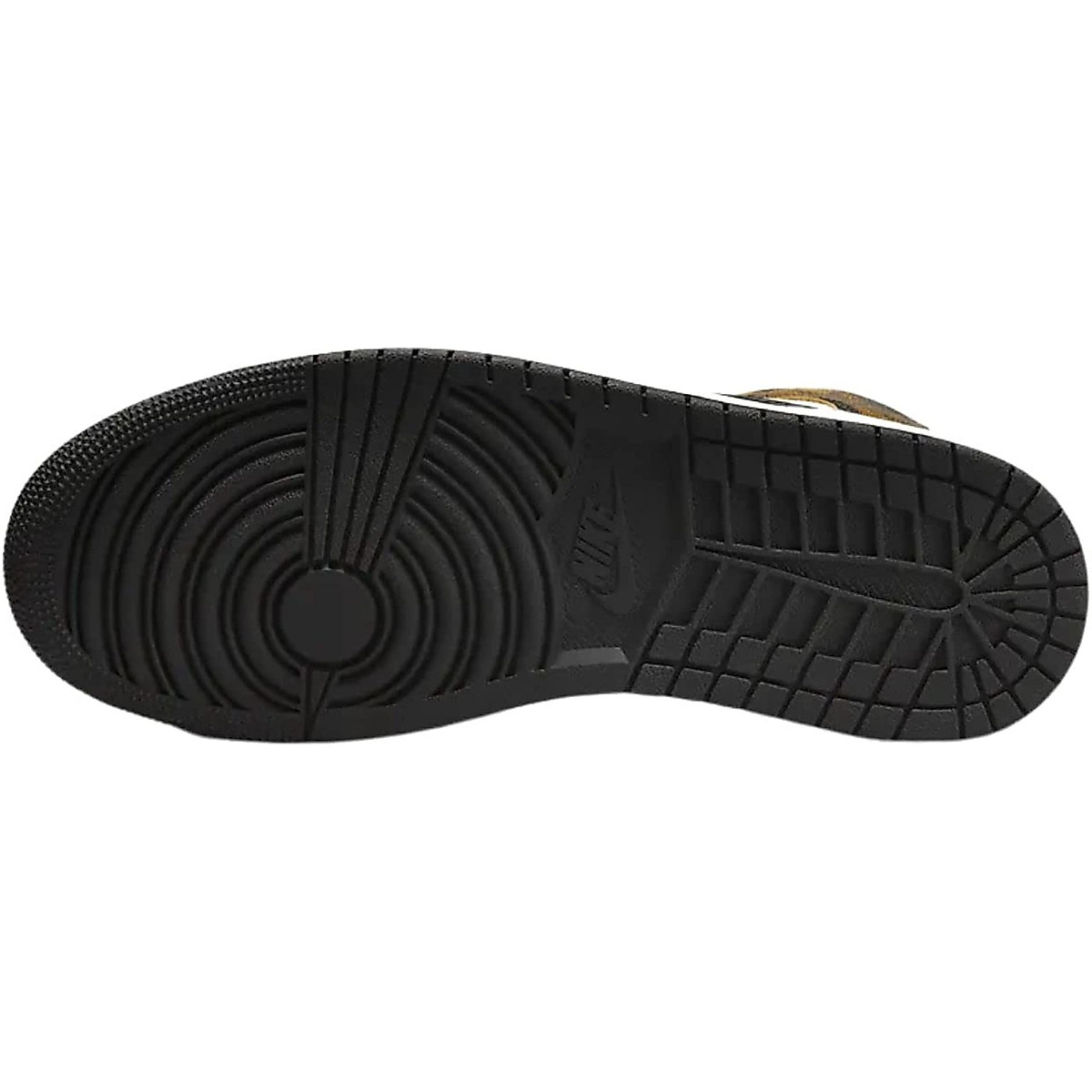 Nike Men's Jordan 1 Mid Se Sneaker, Black Taxi White Sail, 11