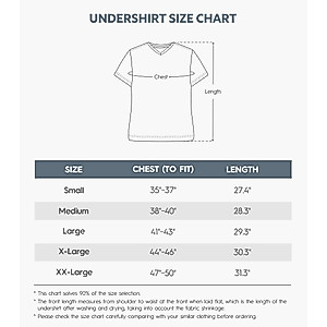 DAVID ARCHY Men's Undershirt Bamboo Rayon Moisture-Wicking White T-shirts Stretch V-neck Tees for Men, 3-Pack (XXL, White)