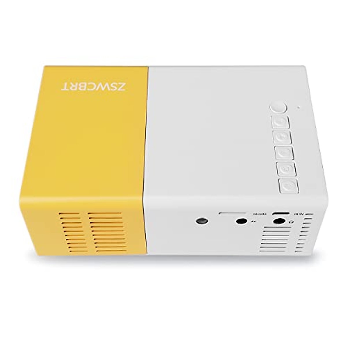 Portable Mini projectors LED Micro Projector 1080P Home Party Meeting Theater Projector（Newest Upgraded Version ）