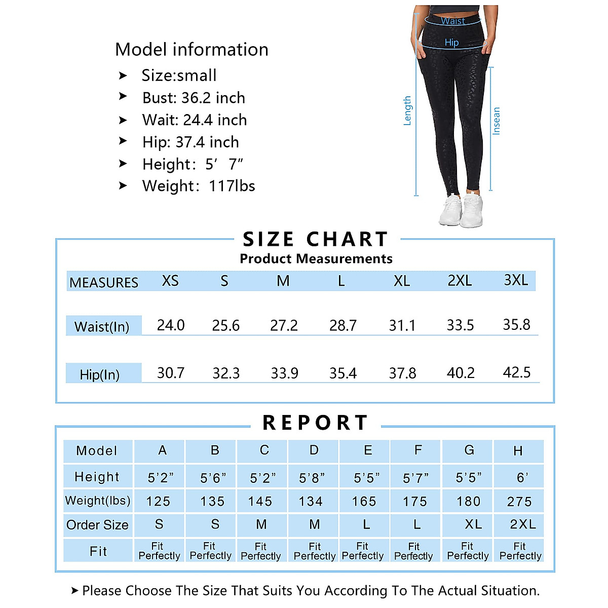 THE GYM PEOPLE Thick High Waist Yoga Pants with Pockets, Tummy Control Workout Running Yoga Leggings for Women (Medium, Gray-Marble)