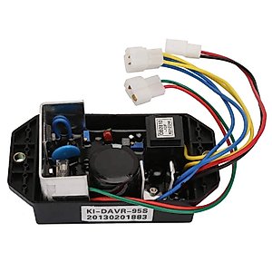 Avr Generator, KI-DAVR 95S Adjustable PID Regulation Automatic Voltage Regulator Controller Professional for 8.5/9.5kw Single-phase Generator