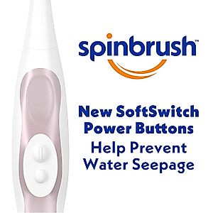 4 Pack: Arm and Hammer Spinbrush Pro Whitening Soft, Colors May Vary