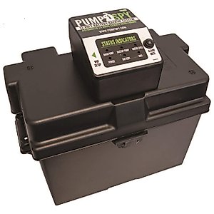 PumpSpy PS2000C Pre-Assembled SmartPump Combination Wi-Fi Connected 1/2HP Primary Sump Pump and 12V Battery Backup Sump Pump with Internet Monitoring & Alerts, Water Alarms for Basements