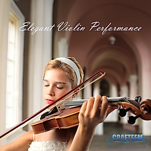 Crafteem Handcrafted Premium Violin Outfit for Kids Beginner, Student, and Adults -Perfect Your Sound and Unlock Your Musical Potential with Confidence.