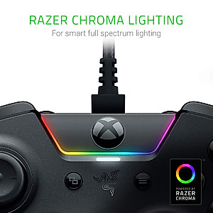 Razer Wolverine Ultimate Chroma- Fully Customizable Gamepad Controller - Interchangeable Analog Sticks & Dpad - Compatible with Xbox One, PC (Renewed)
