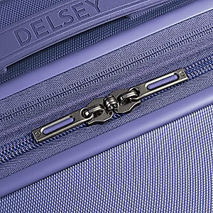 DELSEY PARIS Comete 3.0 Hardside Expandable Luggage with Spinner Wheels, Lavender, Checked-Large, 28 Inch