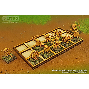 LITKO Formation Trays | Compatible with Oathmark (20mm Square Bases, 5x3)