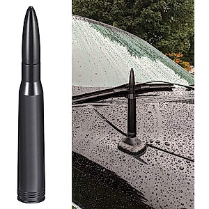 Bingfu Car Truck Bullet Antenna Mast Vehicle Antenna Replacement for Ford F Series F150 Raptor F250 F350 F450 Super Duty Ranger Explorer Dodge RAM 1500 2500 3500 Heavy Duty Classic Pickup Trucks
