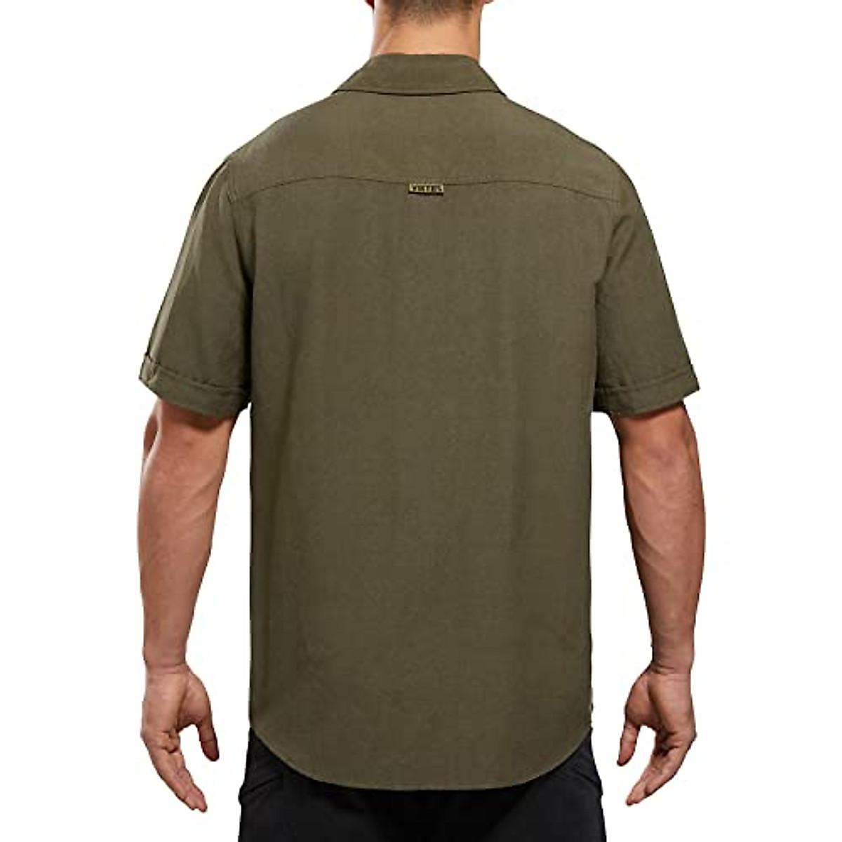 VIKTOS Men's Shemagh Short Sleeve Shirt, Spartan, Size: Medium