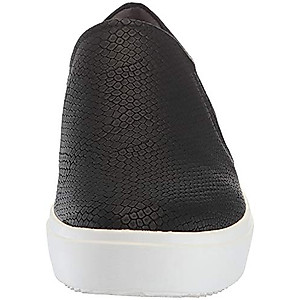 Dr. Scholl's Shoes womens Wander Up Sneaker, Black Snake, 9.5 US