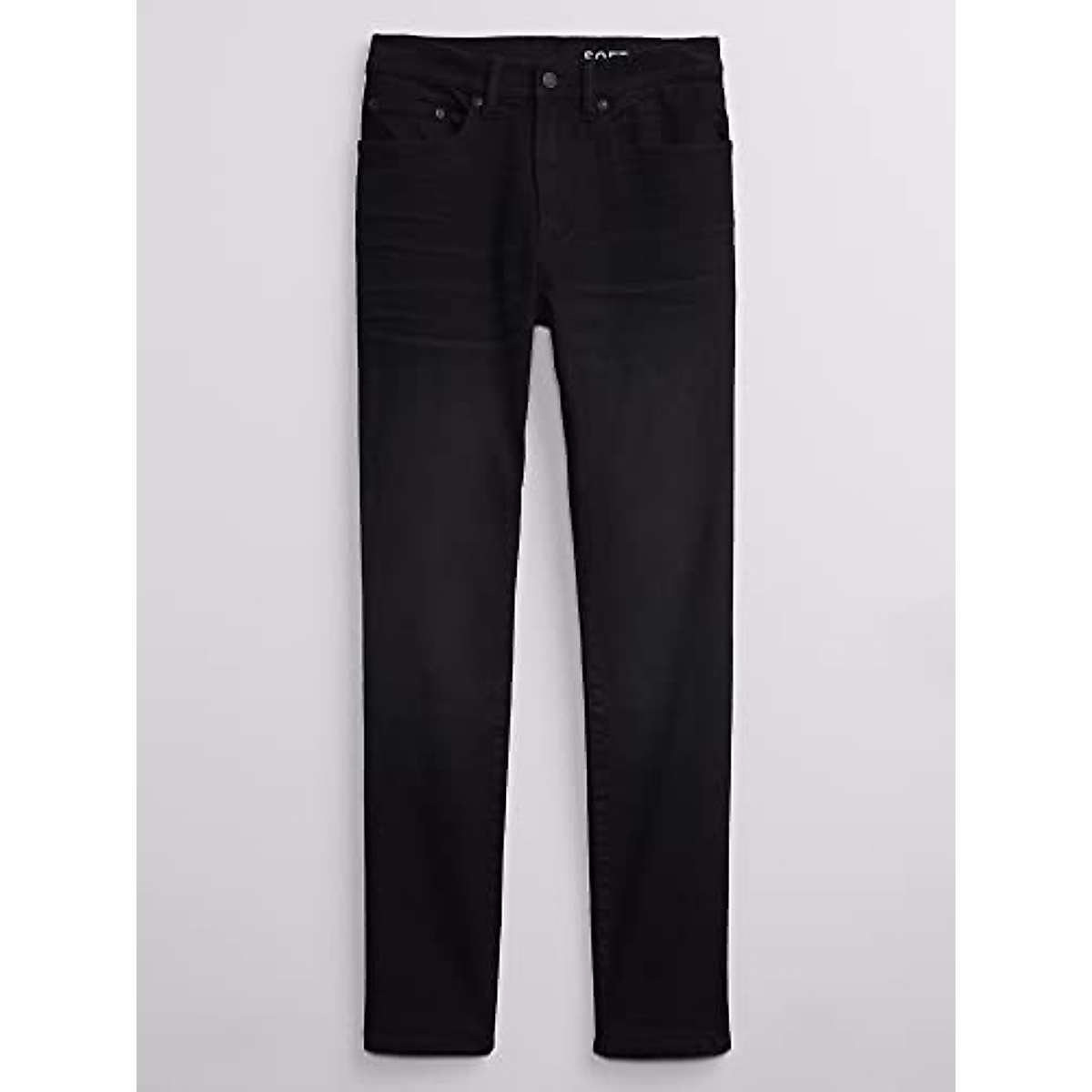 GAP Mens Soft High Stretch Skinny Fit Jeans, Washed Black, 36W x 32L US