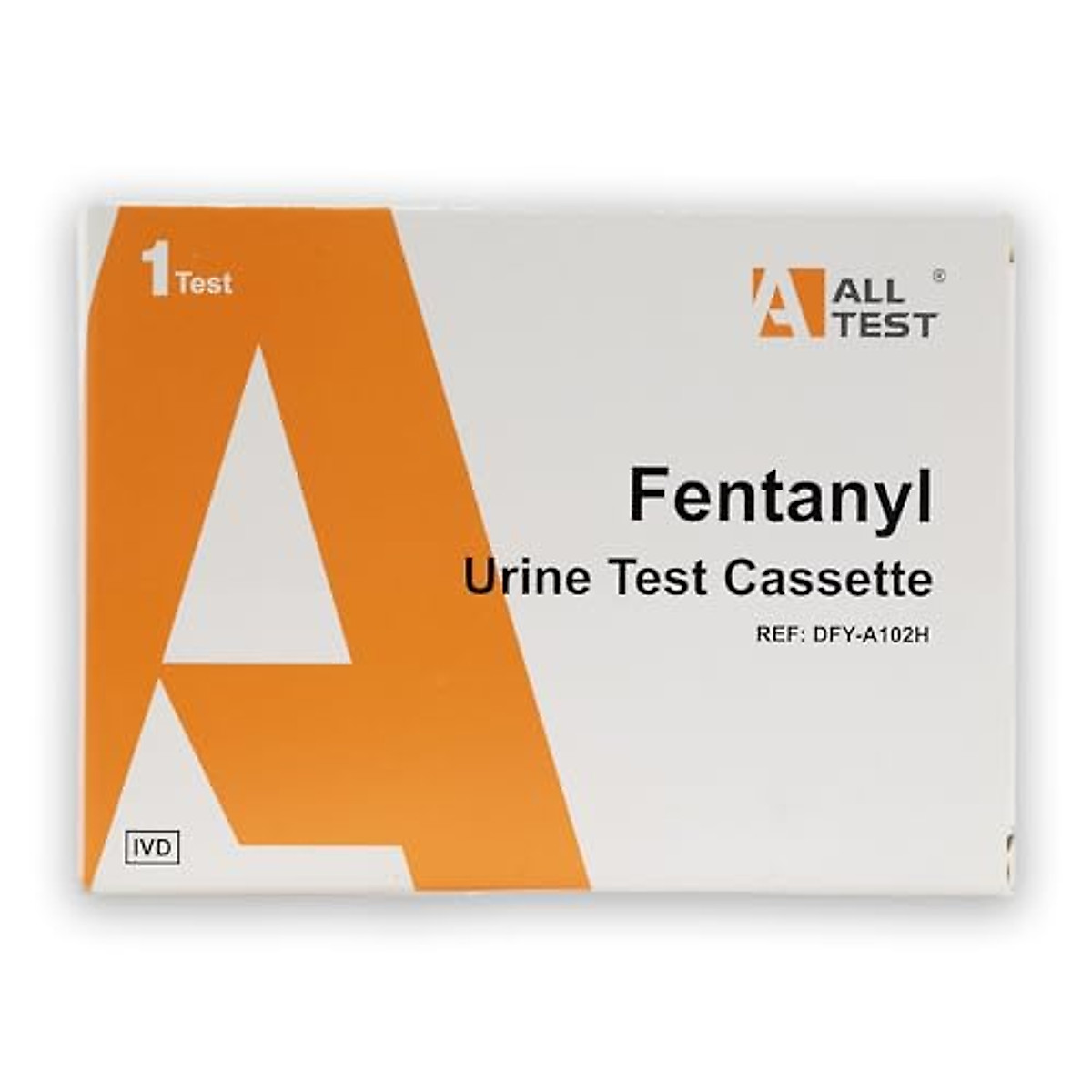AllTest Fentanyl Urine Test Cassette - at Home Test with Lab Analysis, OTC Cleared, CLIA Waved, 510k Cleared