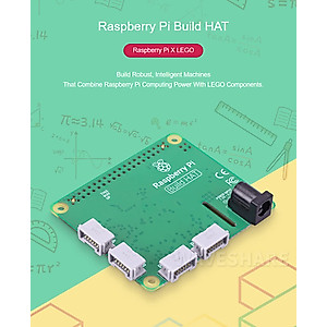 Raspberry Pi Build HAT Connecting Raspberry Pi Computing Power with Lego Technic Motors and Sensors