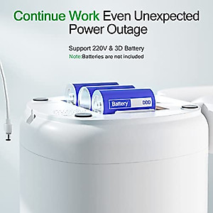 Prupet WiFi Automatic Cat Feeders, 4L Timed Cat Feeder, Cat Food Dispenser with Stainless Steel Bowl , APP Control Pet Feeder, Programmable Portion Control Meals, Granary for Small/Medium Pets