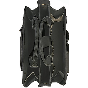 CLC Custom LeatherCraft 1529 16 In. Center Tray Tool Bag, 16 Pocket