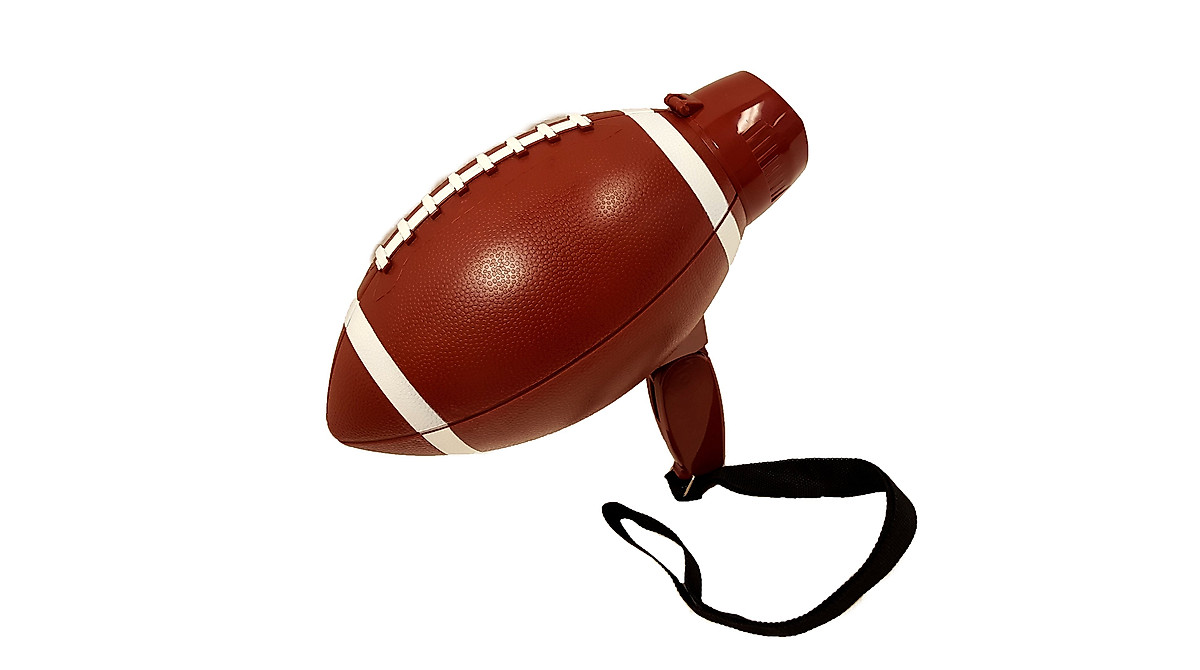 Football Shaped Megaphone with Siren & Bottle Opener